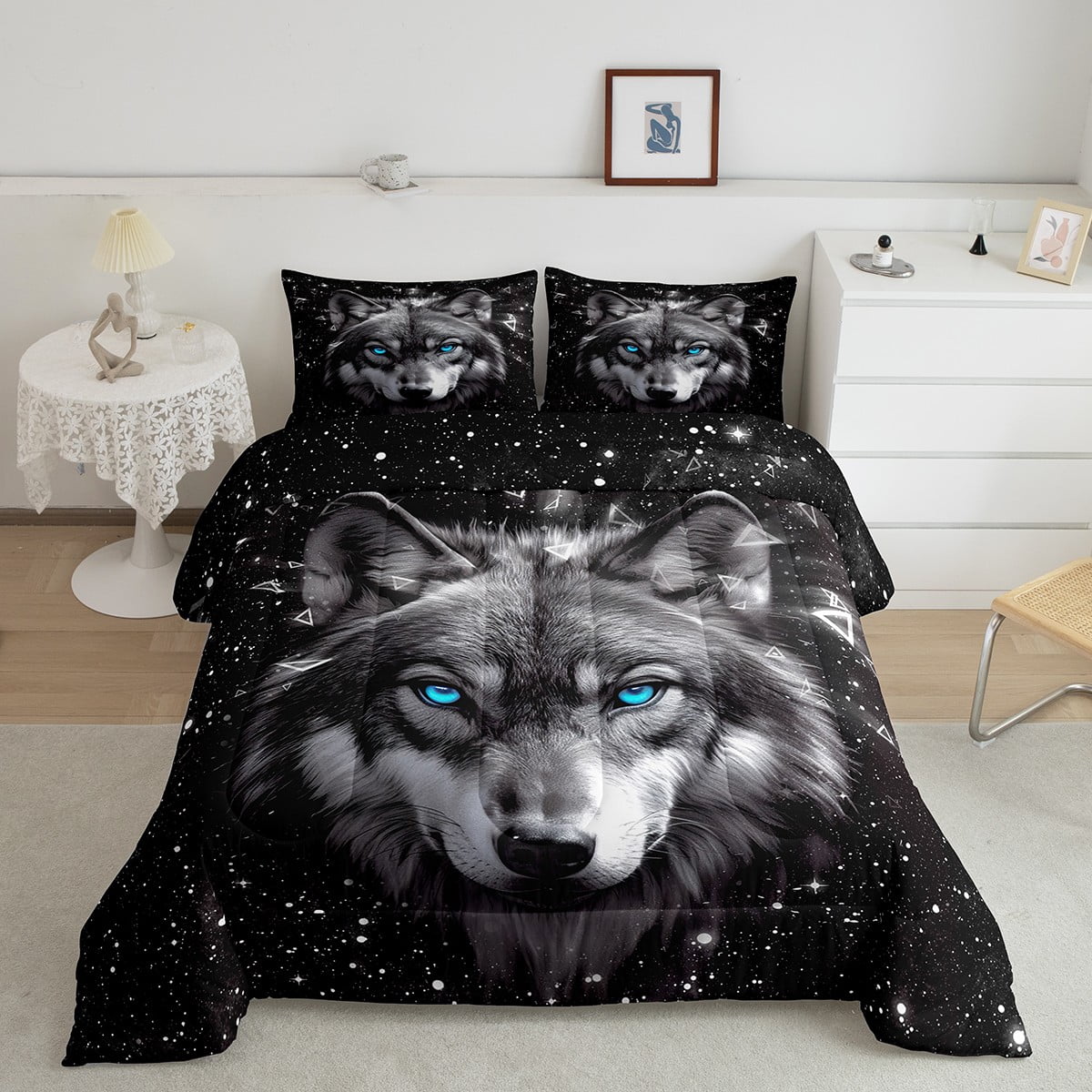 Click here for Erosebridal 3d Wolf Print Comforter Sets Full Size... prices