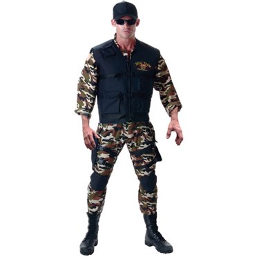 US Army Ranger Deluxe Halloween Costume - Walmart.com