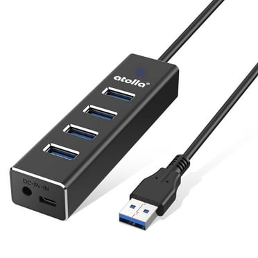 Targus USB 2.0 7-Port Powered Hub - ACH215TT - Walmart.com