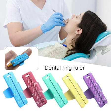 Archer Dental Ring Ruler Clear Scale Adjustable Opening Anti-Slip Root ...