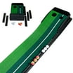 Costway Portable Indoor Golf Putting Mat with Automatic Ball Return ...