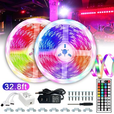 Strip Lights 16.4ft, RGB Color Changing LED Lights for Home, Kitchen ...