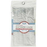 Bath Bliss PVC Shower Liner in Clear - Walmart.com