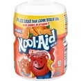 Kool-Aid Orange Flavor Powdered Soft Drink Mix, Sugar-Sweetened, 19 oz ...