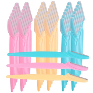 28 Pieces Eyebrow Razor Eyebrow Knife Eyebrows Shaper Trimmer Shaver ...
