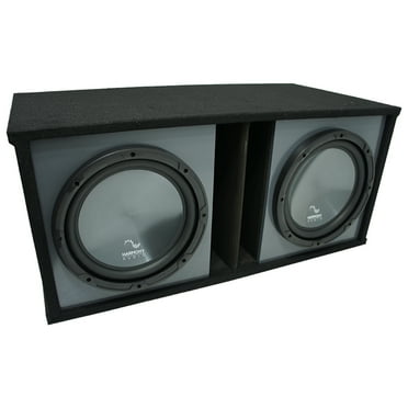 04-08 Ford F-150 Ext Super Cab Truck Harmony R104 Dual 10" Sub Box & HA-A400.1 - Walmart.com