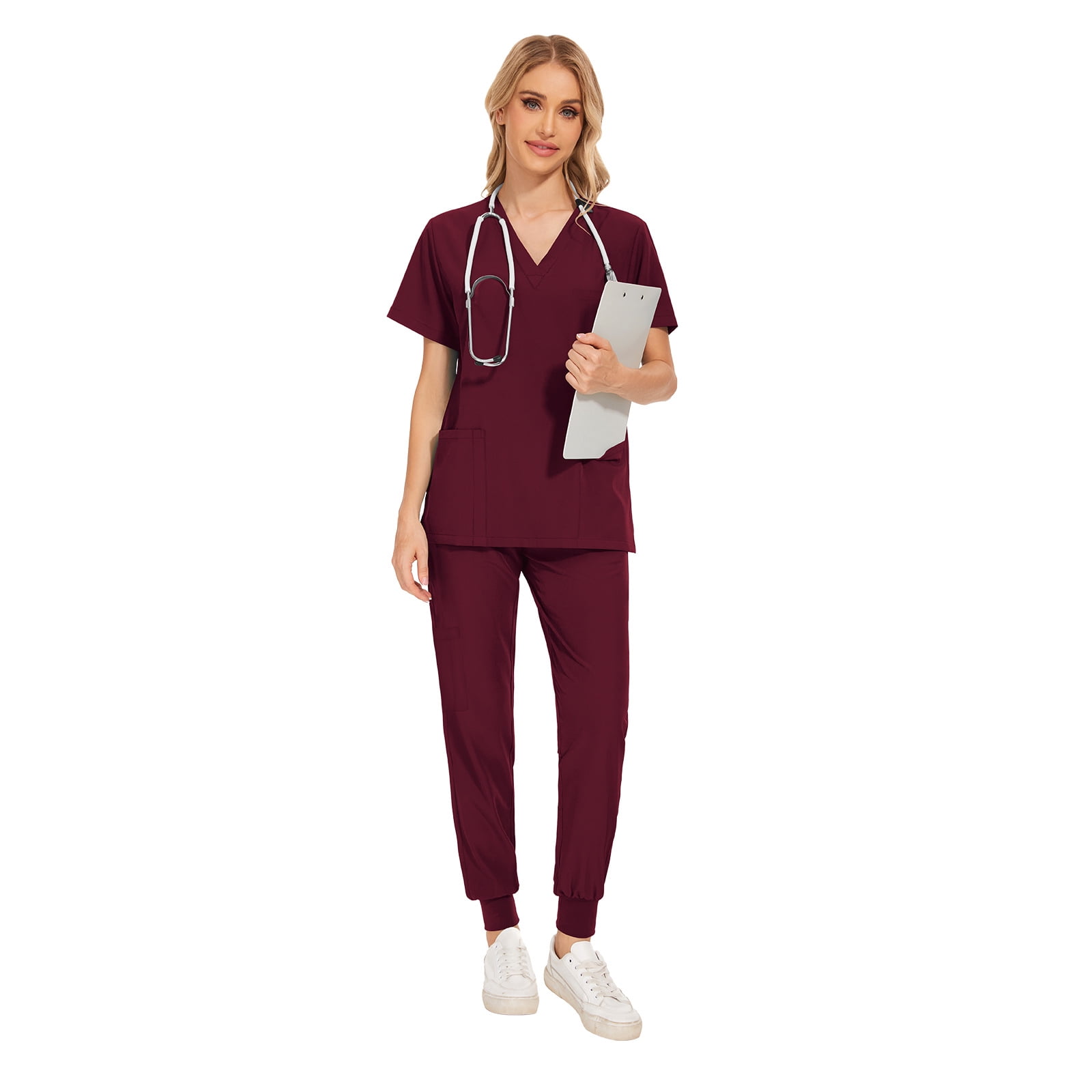 Ropa de trabajo informal de verano para mujer, doctora, clínica de ...
