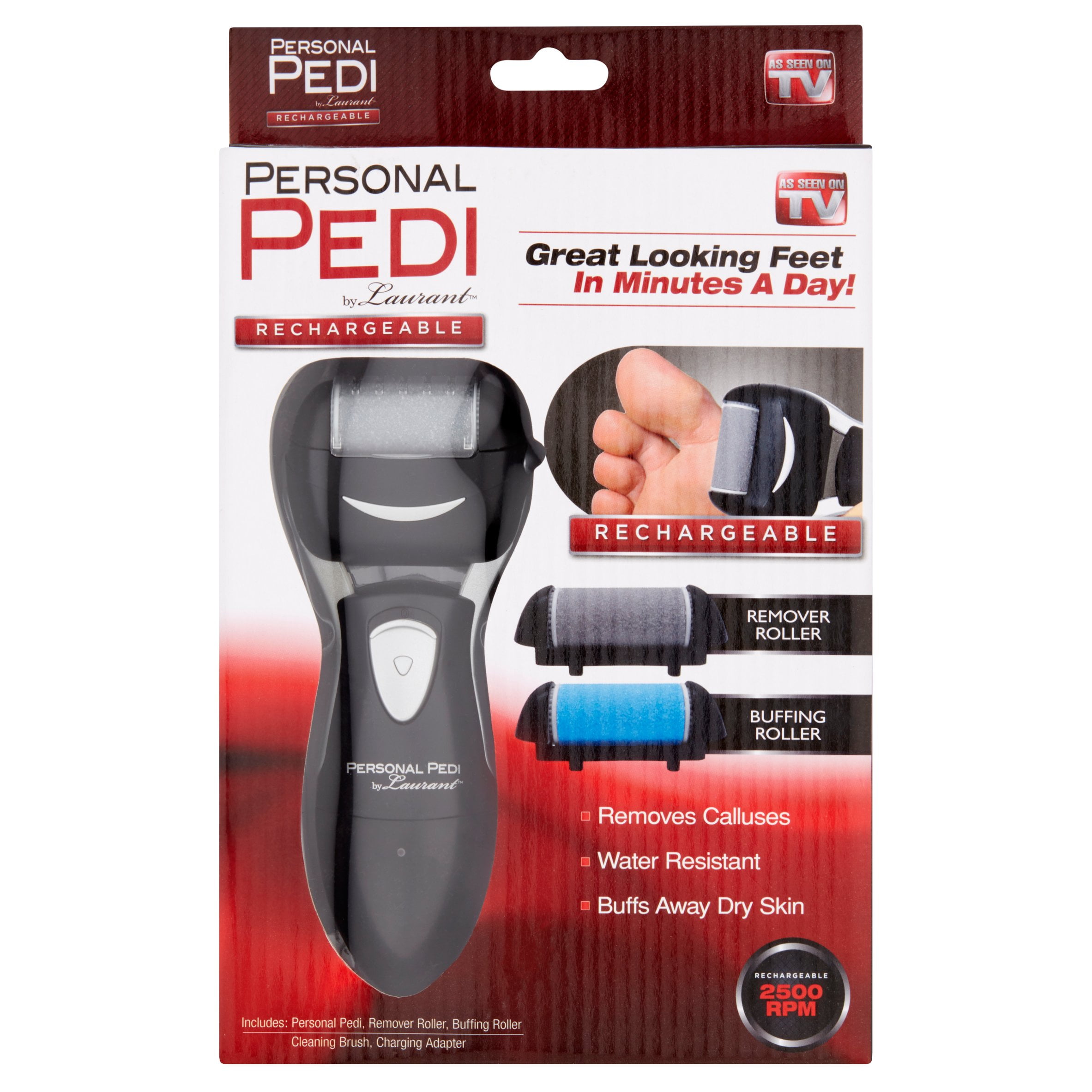 Personal Pedi by Laurant Rechargeable Remover Roller - Walmart.com