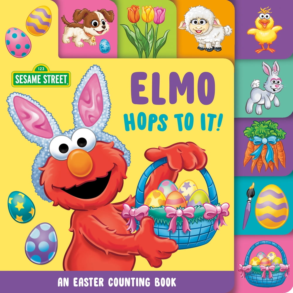 Pre-Owned Elmo Hops to It! an Easter Counting Book (Sesame Street ...