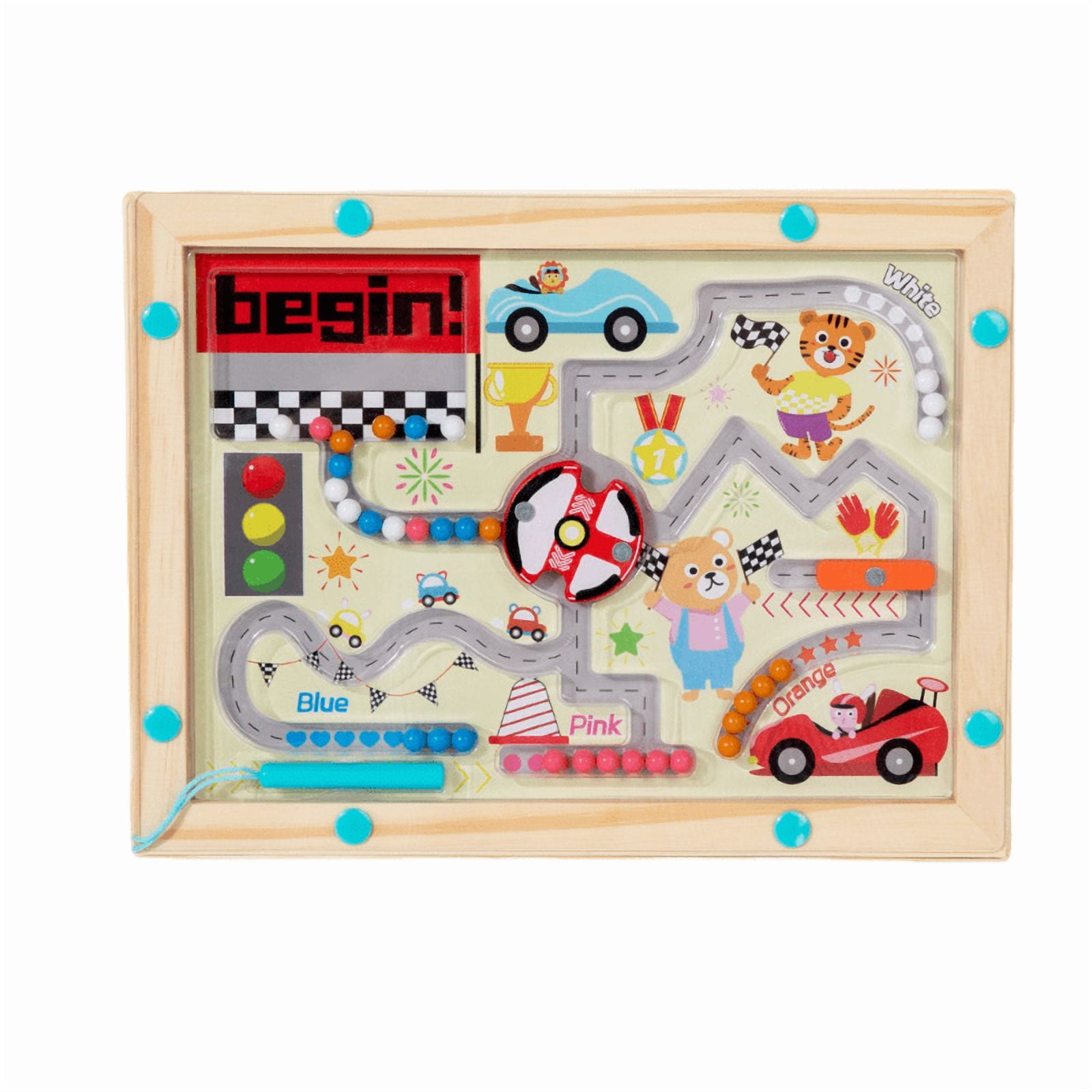 Click here for Unbranded Montessori Wooden Magnetic Maze Toy For... prices