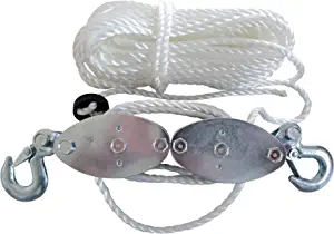 Heavy-Duty Rope Hoist (4,000 LBS Capacity) - Walmart.com