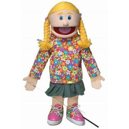 25" Cindy, Peach Girl, Full Body, Ventriloquist Style Puppet | Walmart ...