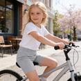 AWZXDE Toddler Shorts Cotton Baby Girls Soft Elastic Waist Bike Shorts ...