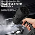 Seese Cordless Leaf Blower, Handheld Turbo Jet Blower, Lightweight ...