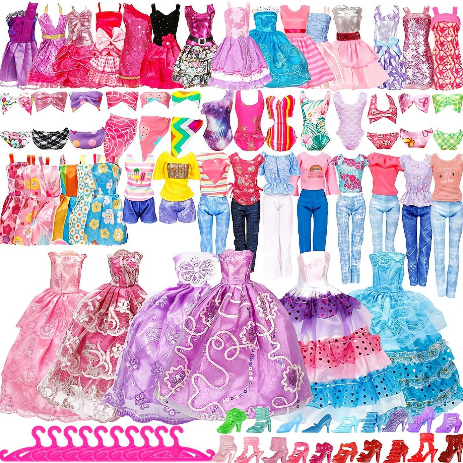 Click here for Grm 50pcs Doll Clothes And Accessories  5 Pieces W... prices