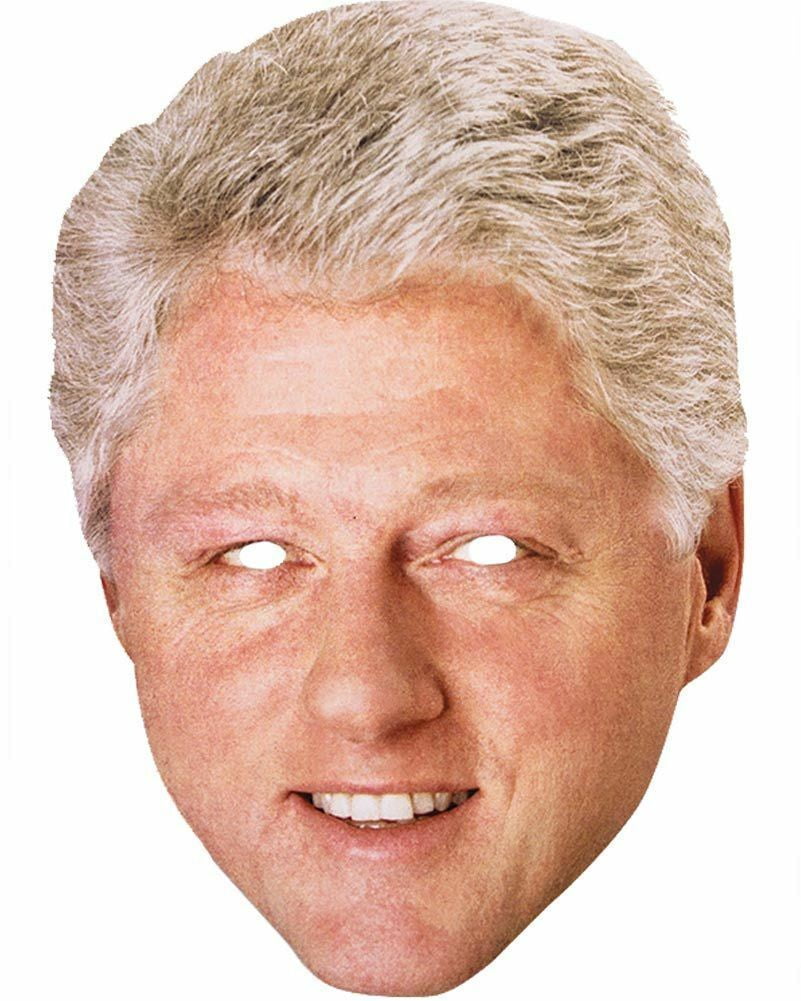Bill Clinton Paper Mask President Halloween Costume Accessory - Walmart.com
