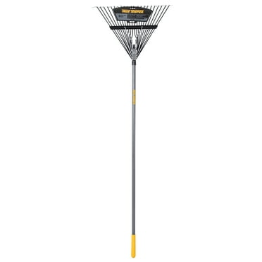CF24W 48 in Handle 24 in Metal Head Leaf Rake - Walmart.com