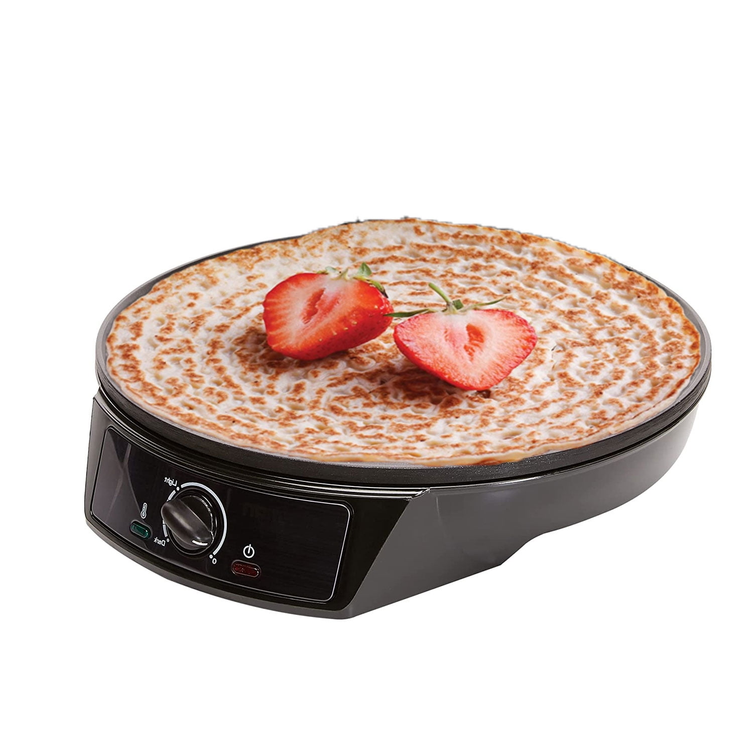 Nonstick Electric Crepe Maker - 12" Grill Pan for Breakfast lunch, with ...