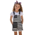 Boys Girls Print Romper Sleeveless Adjustable Strap Short Beach Casual ...