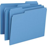 Smead SafeSHIELD® Classification Folders 2 Div Blue 10/BX Ltr (14030 ...