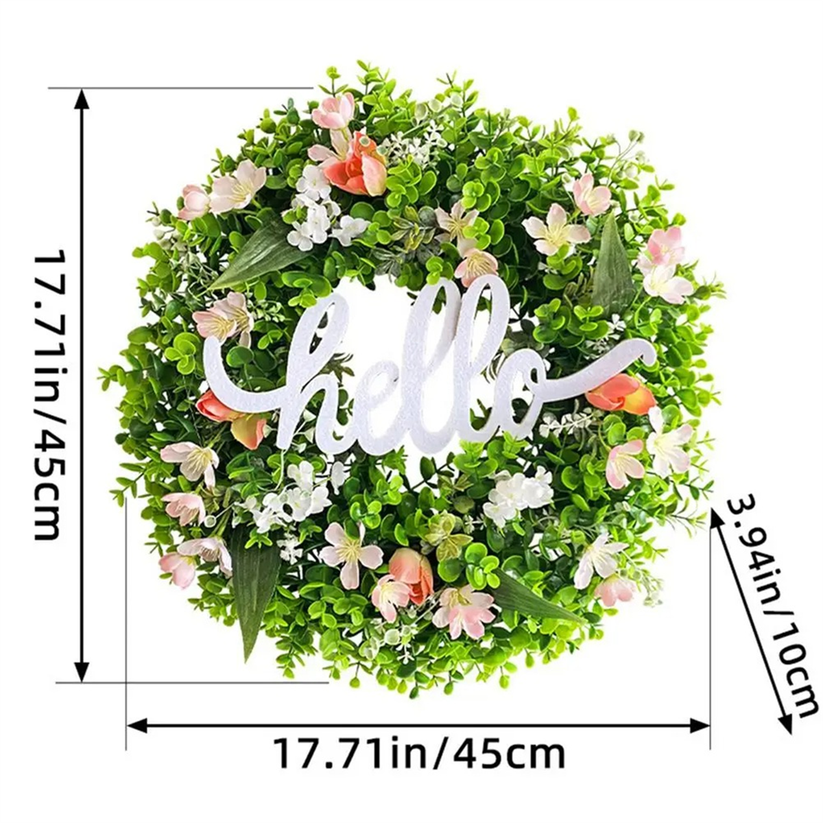 del Alfabeto, Coronas Artificiales con Letrero de , de Flores para ...