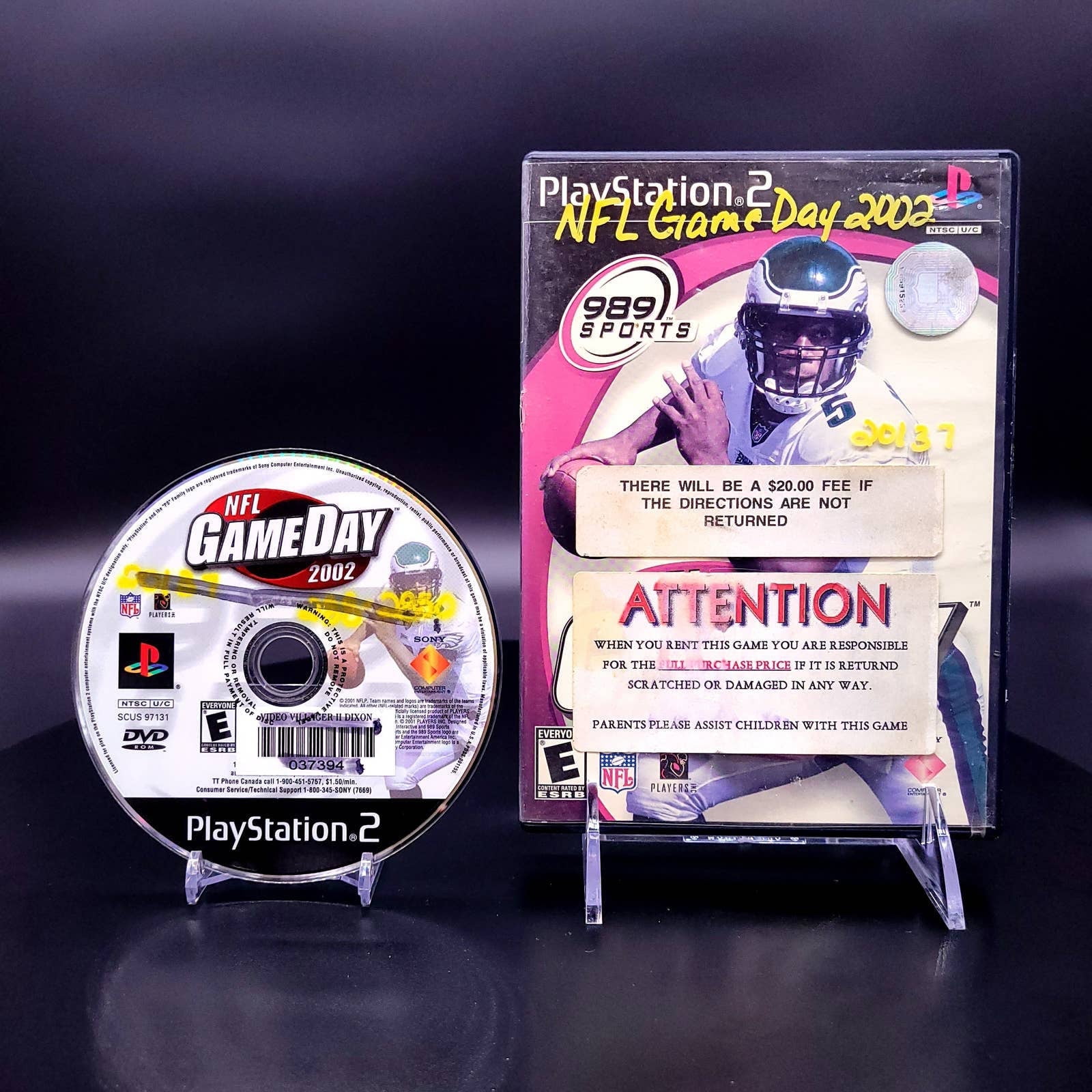 Restored NFL GameDay 2002 | Sony PlayStation 2 | PS2 (Refurbished) - Walmart.com