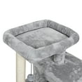 ZENY Extra Large 34-in Sturdy Cat Tree & Condo, Scratching Post Tower ...