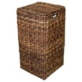 Drevy Seagrass Laundry Hamper - Hand Woven - Renewable - Long Lasting ...