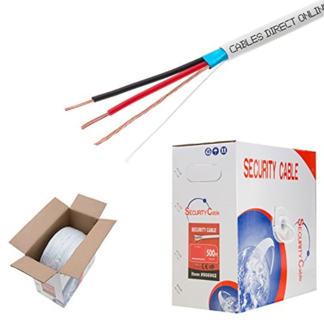 cables direct online, bulk 18/2 shielded stranded conductor alarm ...