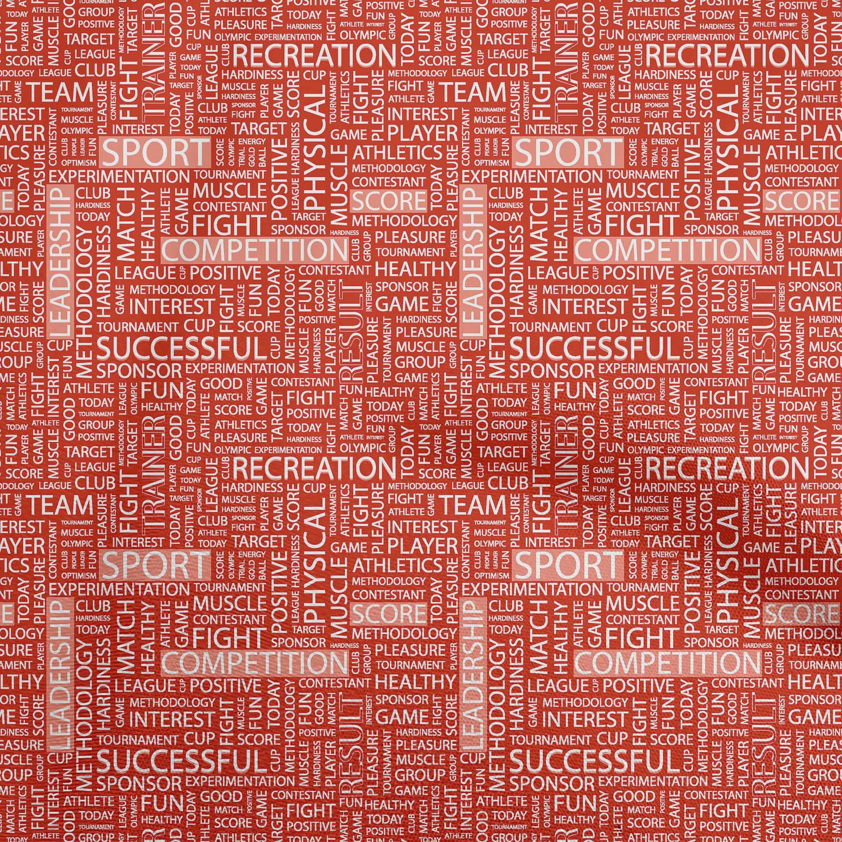 oneOone Cotton Poplin Red Fabric Writing Text Fabric For Sewing Printed ...