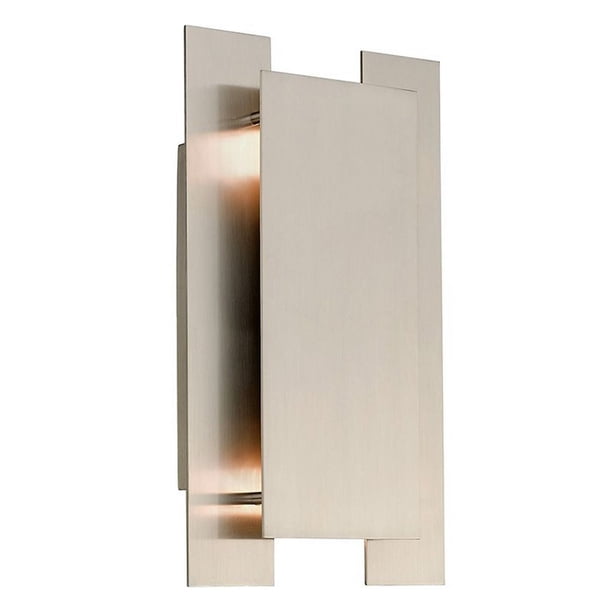 2 Light Ada Wall Sconce in Contemporary Style 8 inches Wide By 14 ...