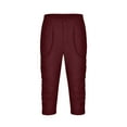 Inleife Capris For Women Summer High Waisted Solid Color Womens Casual