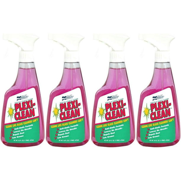 Blue Ribbon Plexi-Clean Acrylic and Plastic Cleaner, 16 fl. oz. Fur Pak ...