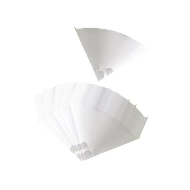 Langgg 250Pcs/Pack Cone Paper Funnel Dual Purpose Paint Strainers Sieve ...