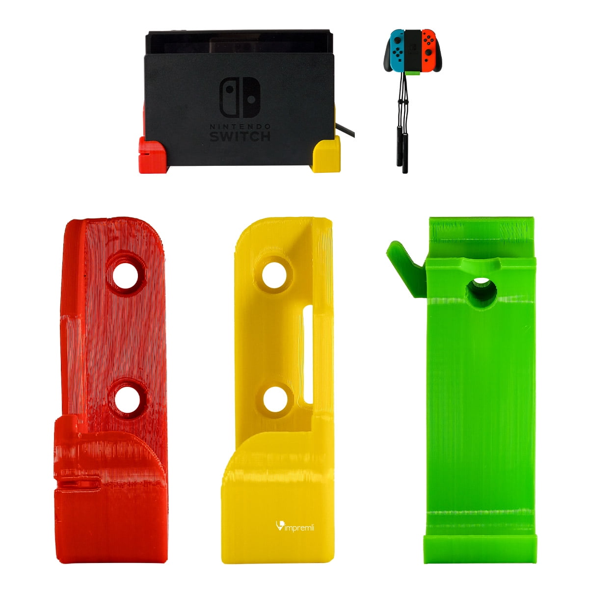 Base Soporte Nintendo Switch Oled De Pared más Base Joycon | Walmart en ...