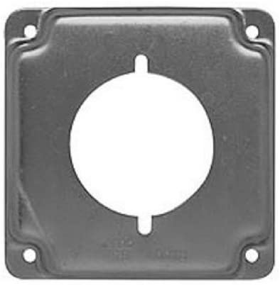 5 each: Raco 4 Square Steel Electrical Box Cover 810C - Walmart.com