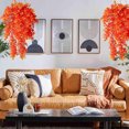 Twist Cut Faux Eucalyptuses Greeneries Long Plastic Vine Faux Vine For ...