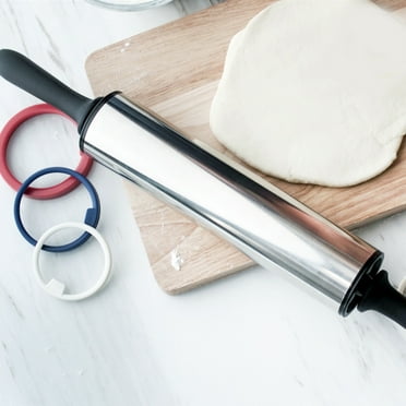 Kitchenaid Durable Nonstick Rolling Pin in Red with Offset Handles ...