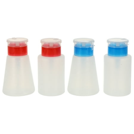 4pcs Pump Dispenser Push Down Dispenser Lockable Alcohol Dispenser ...