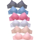 DailyWear Girls 6 Pack Training Bra 30A 32A 32B 4255N2, 30A - Walmart.com