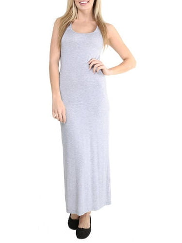 Women's Sleeveless Tank Maxi Dress - Walmart.com
