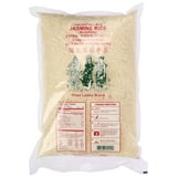 Three Ladies Brand Jasmine Rice, Long Grain, 5 Pounds, Thai Fragrant ...