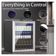 Compact 70 Can/1.7Cu.Ft Mini Fridge For Soda, Beer Or Wine, Portable ...