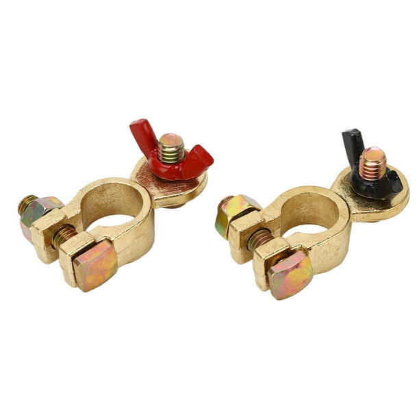 Battery Terminal, Strong Conductivity 12V 24V Battery Connector 2Pcs ...