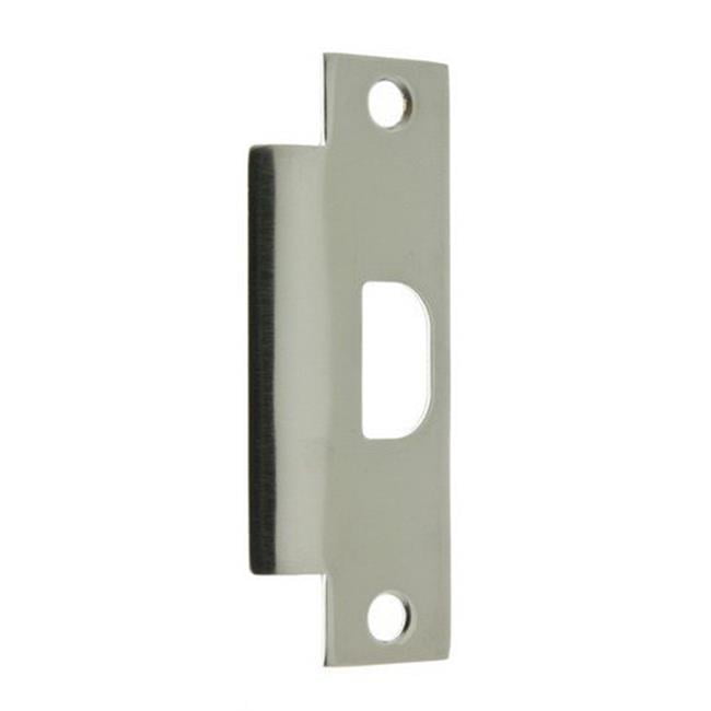Solid Brass ASA Universal Strike Plate, Satin Chrome - Walmart.com