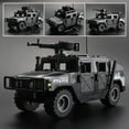 Military Vehicle Building Block Toy for Kids with 6 Mini Figures, SWAT ...