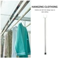 Coat Hooks Telescoping Closet Pole Garment Rod Outrigger Telescopic ...