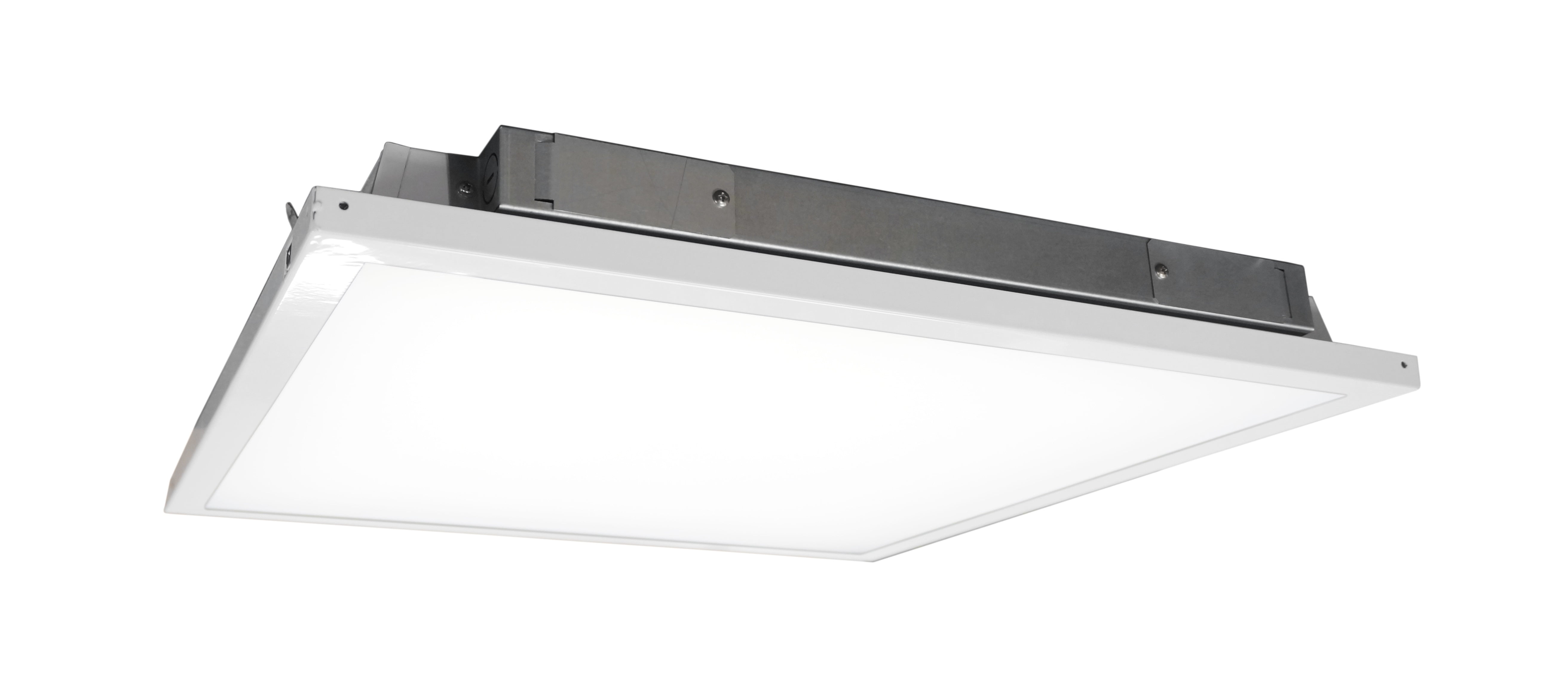 NICOR Lighting 2x2 Ft. LED Troffer with Pre-Installed Driver in 5000K ...