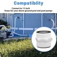Above Ground Pool Split Hose Connector Leak free Connection for ...