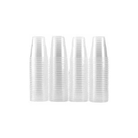 Clear Plastic Cups - 14 oz. 2 Pacs - Rigid Disposable Tumblers ...
